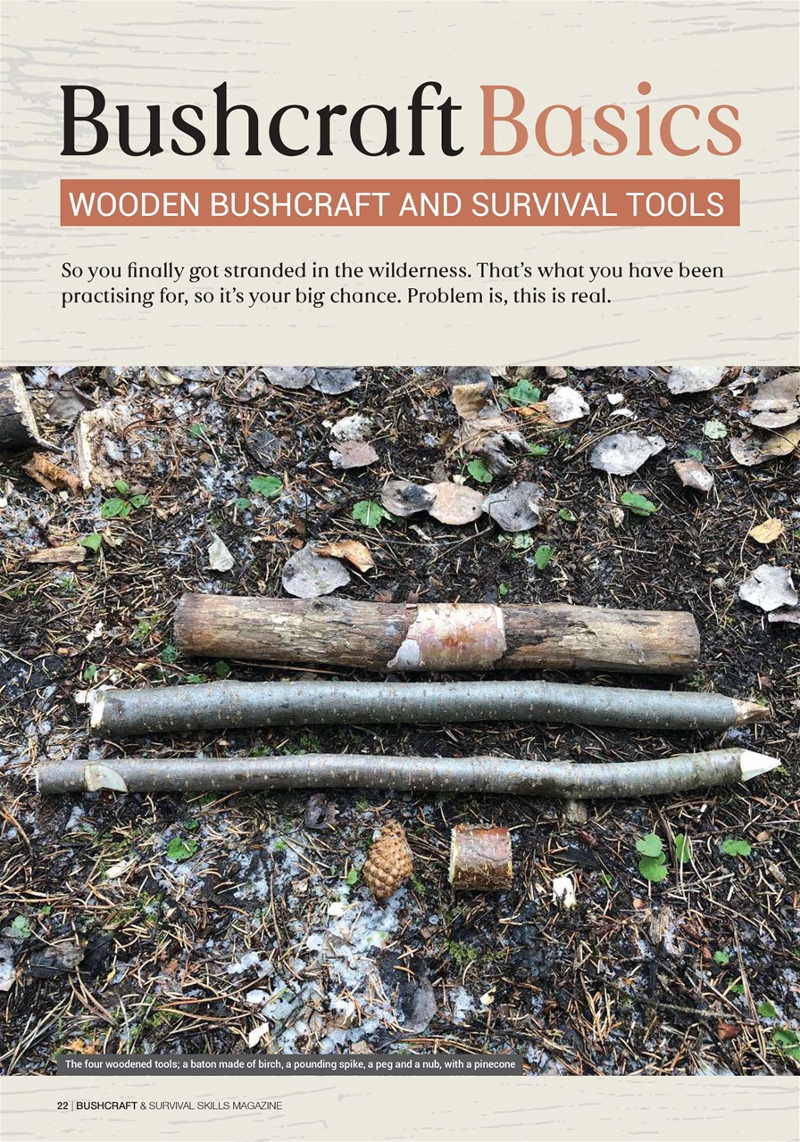 Bushcraft & Survival Skills Magazine - Issue 84 Back Issue