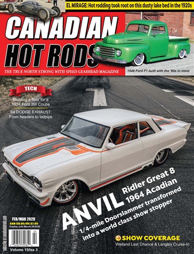 Canadian Hot Rods Magazine - FEB/MARCH 2020 Back Issue