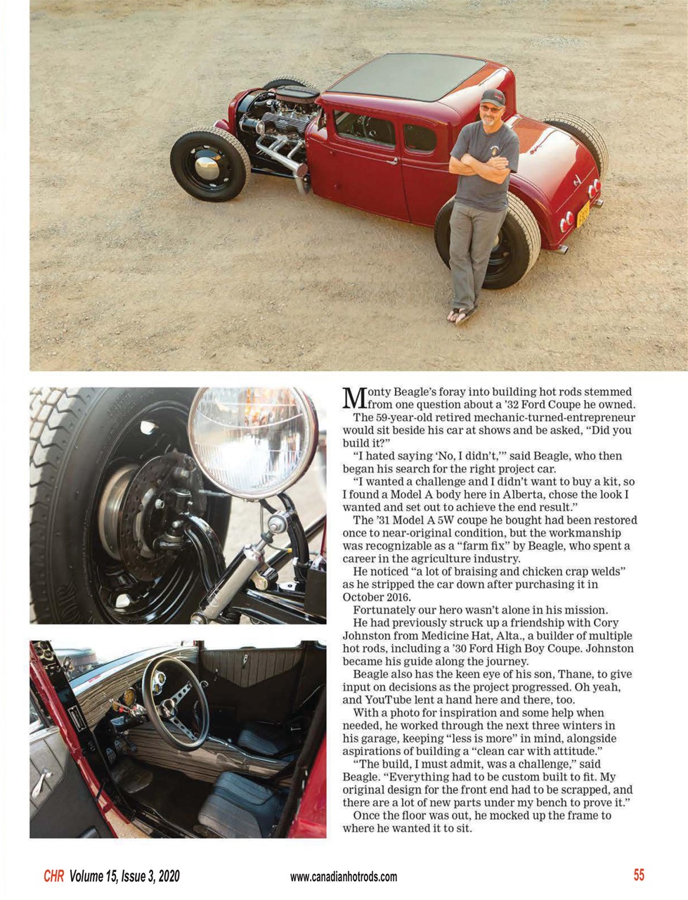 Canadian Hot Rods Magazine - FEB/MARCH 2020 Back Issue