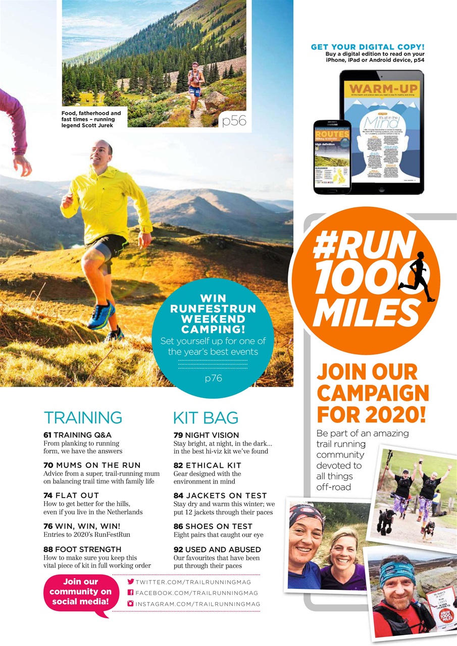 Trail Running Magazine - February/March 2020 Back Issue