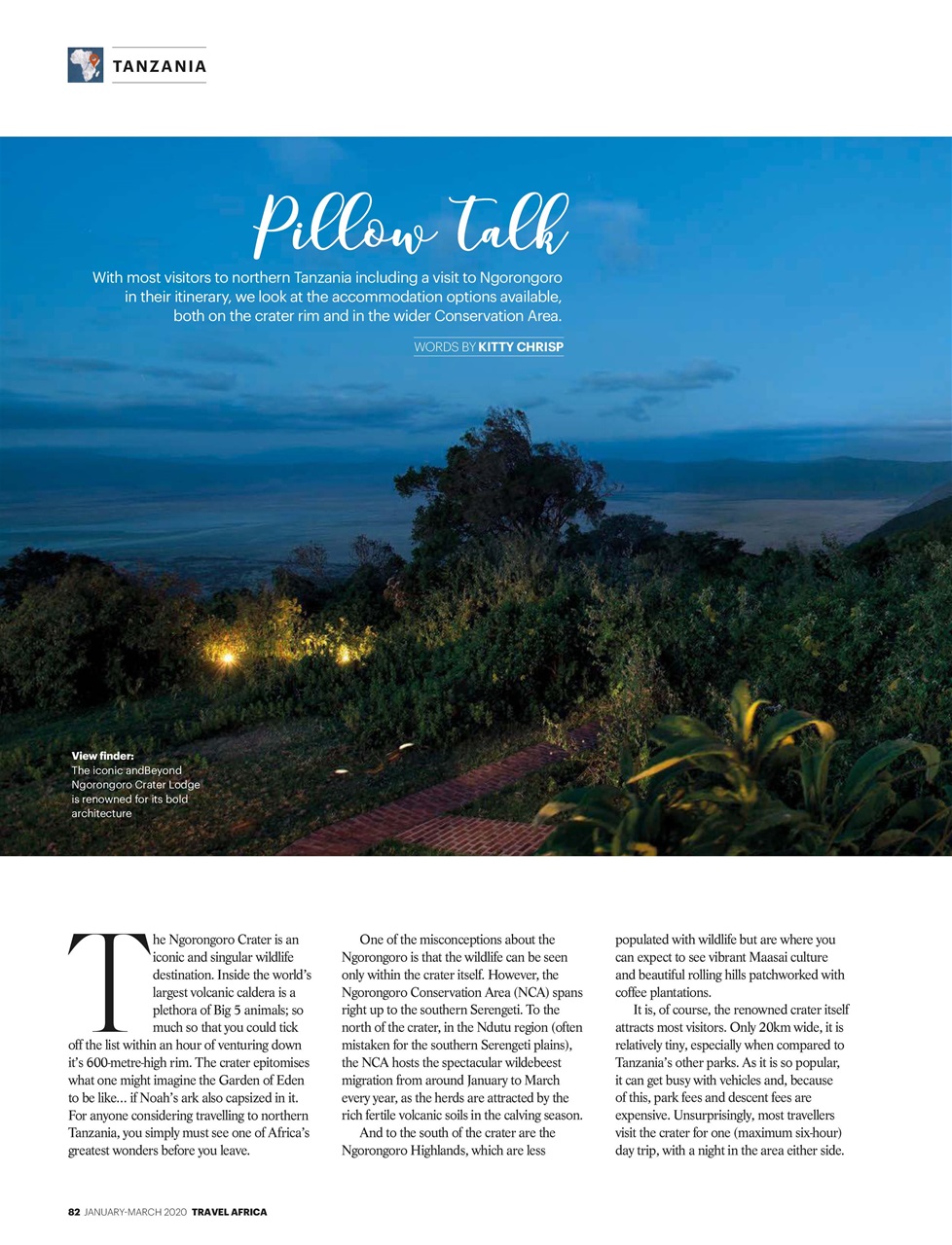 Travel Africa Magazine - January-March 2020 (89) Subscriptions | Pocketmags