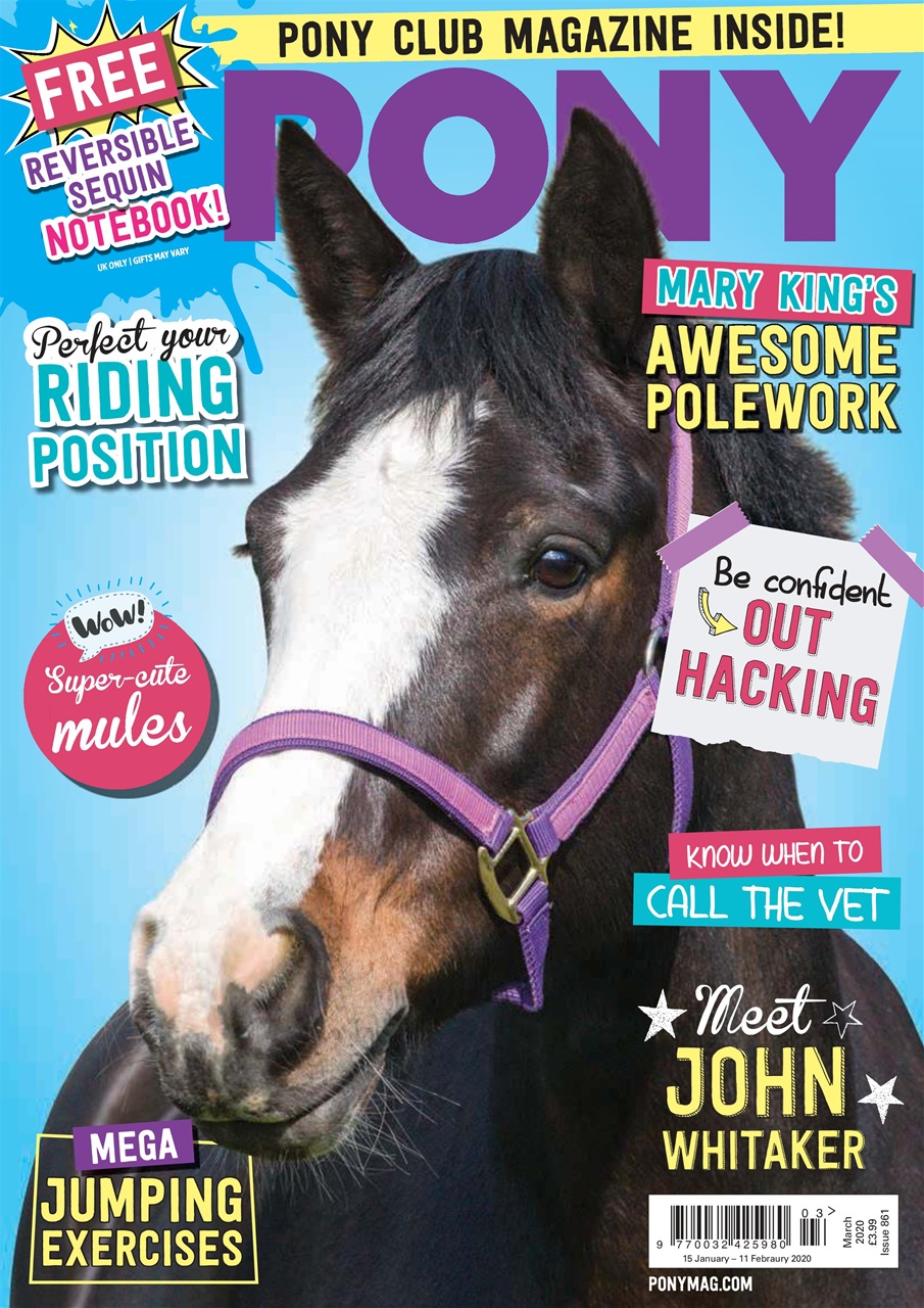 Pony Magazine - PONY Magazine – March 2020 Back Issue