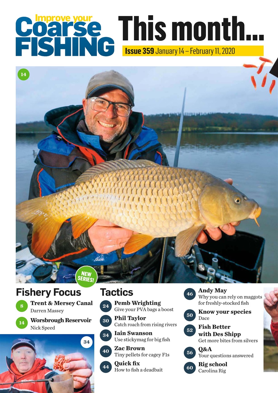 Improve Your Coarse Fishing Magazine - Issue 359 Back Issue
