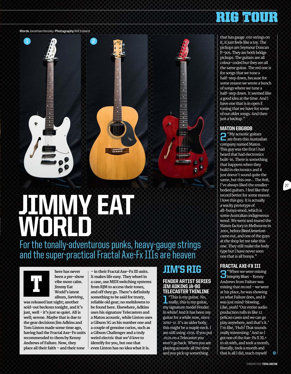 Total Guitar Magazine - February 2020 Back Issue