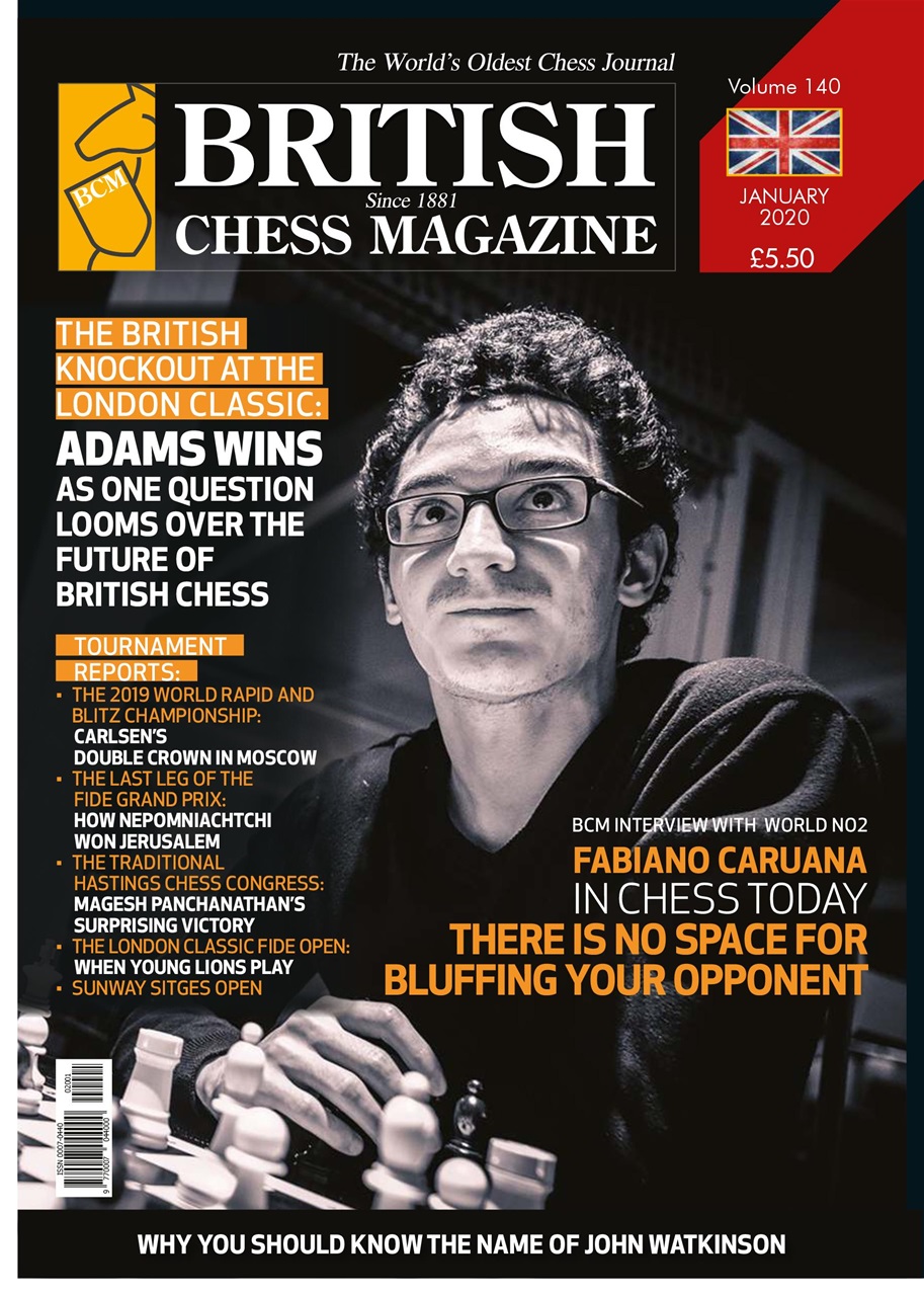 British Chess Magazine - January 2020 Back Issue