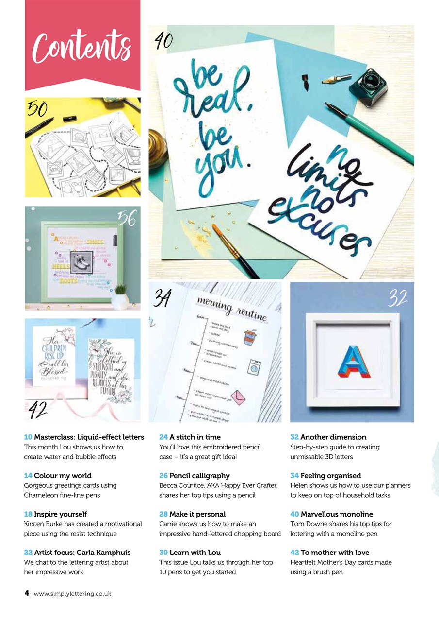 Simply Lettering Magazine - 07 Back Issue