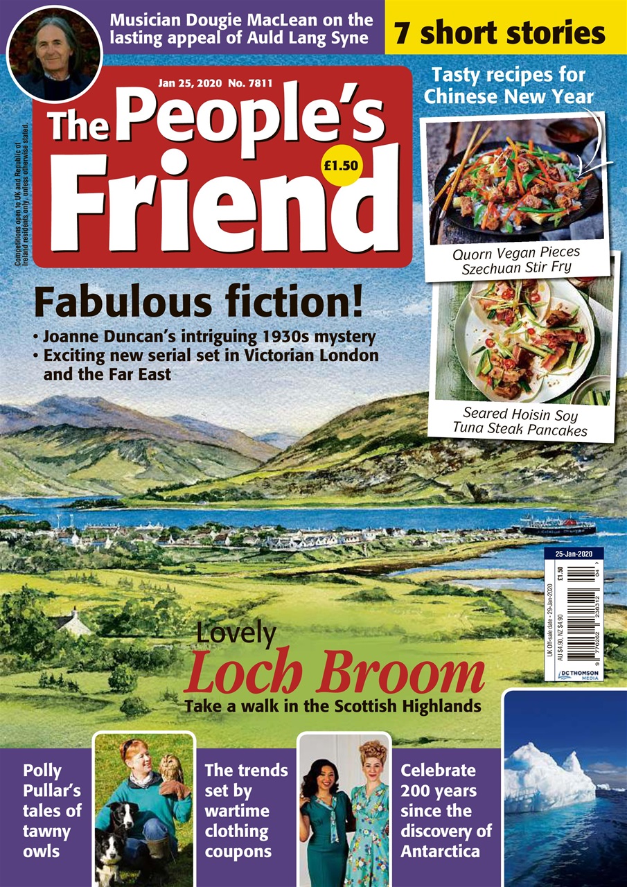 The People’s Friend Magazine - 25/01/2020 Back Issue