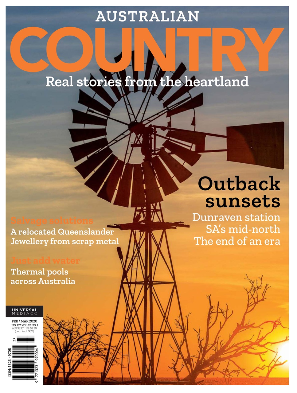Australian Country Magazine - issue 23.1 Back Issue