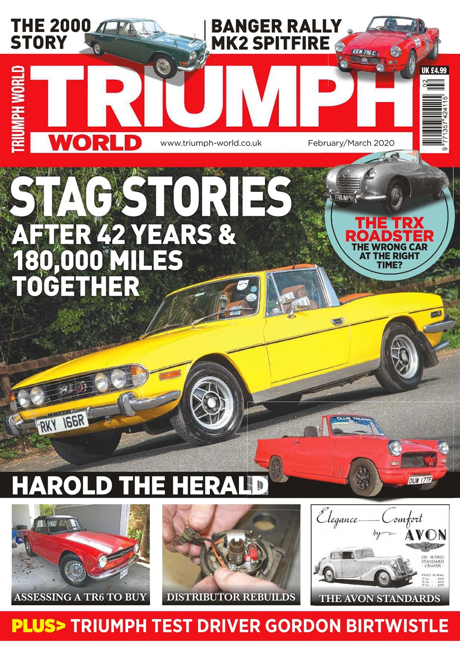 Triumph World Magazine - Feb/Mar 2020 Back Issue