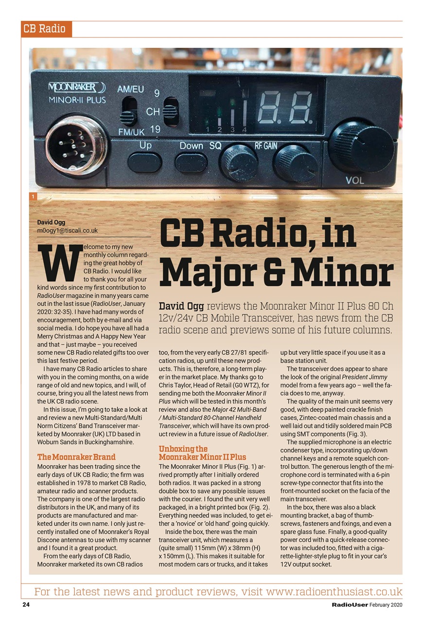 Radio User Magazine - February 2020 Back Issue