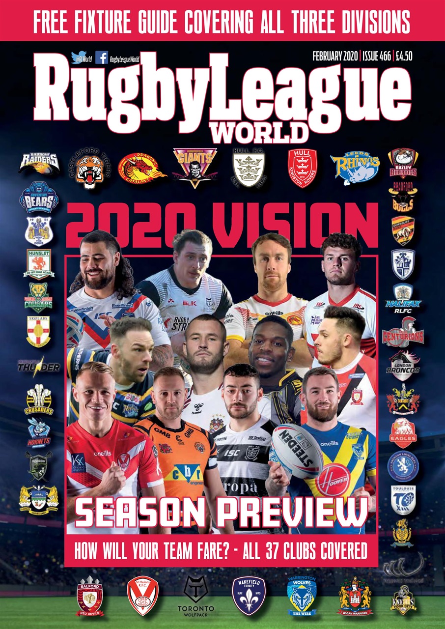 Rugby League World Magazine - 466 Back Issue