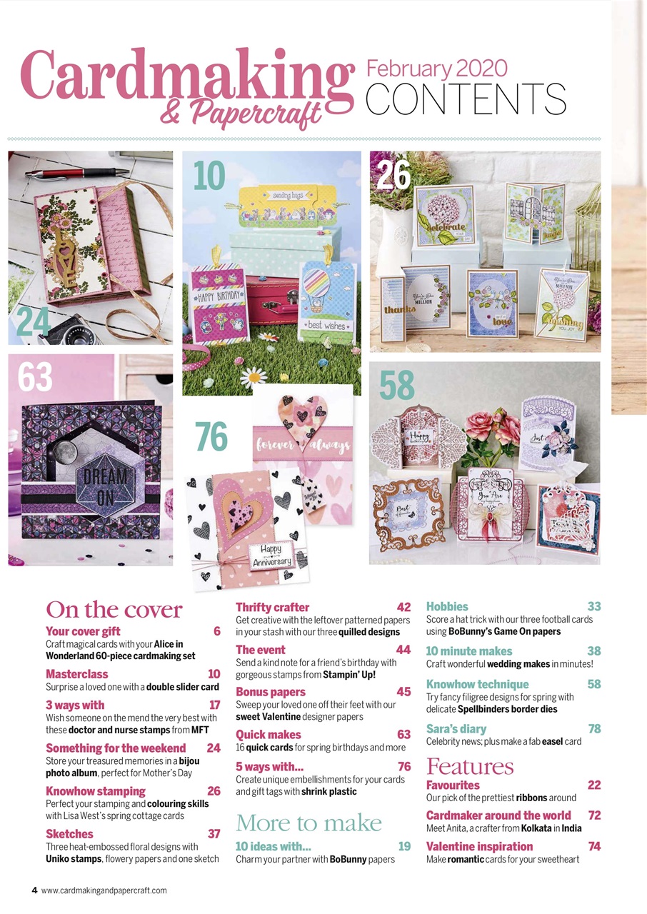 Cardmaking & Papercraft Magazine - February 2020 Back Issue