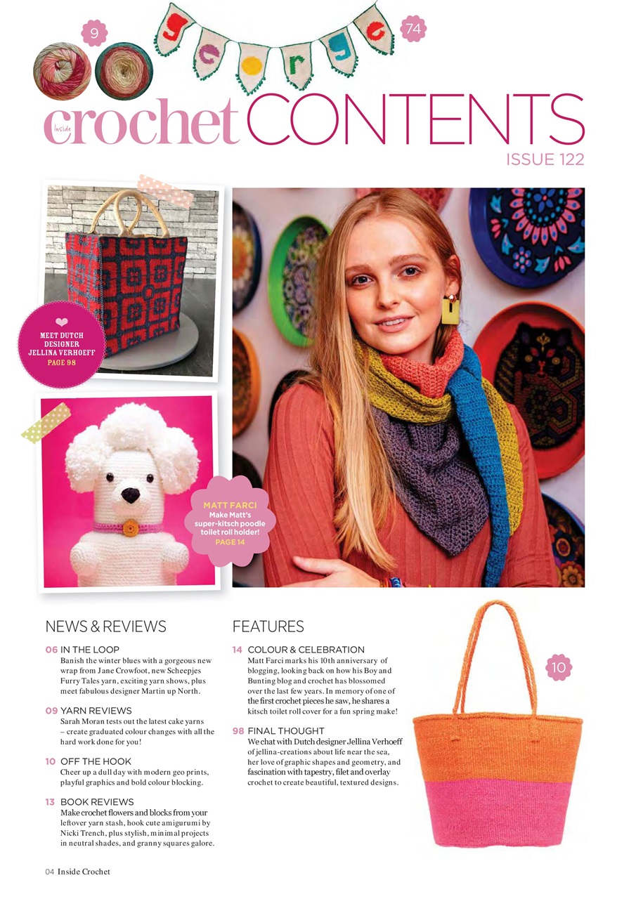 Inside Crochet Magazine - Issue 122 Back Issue