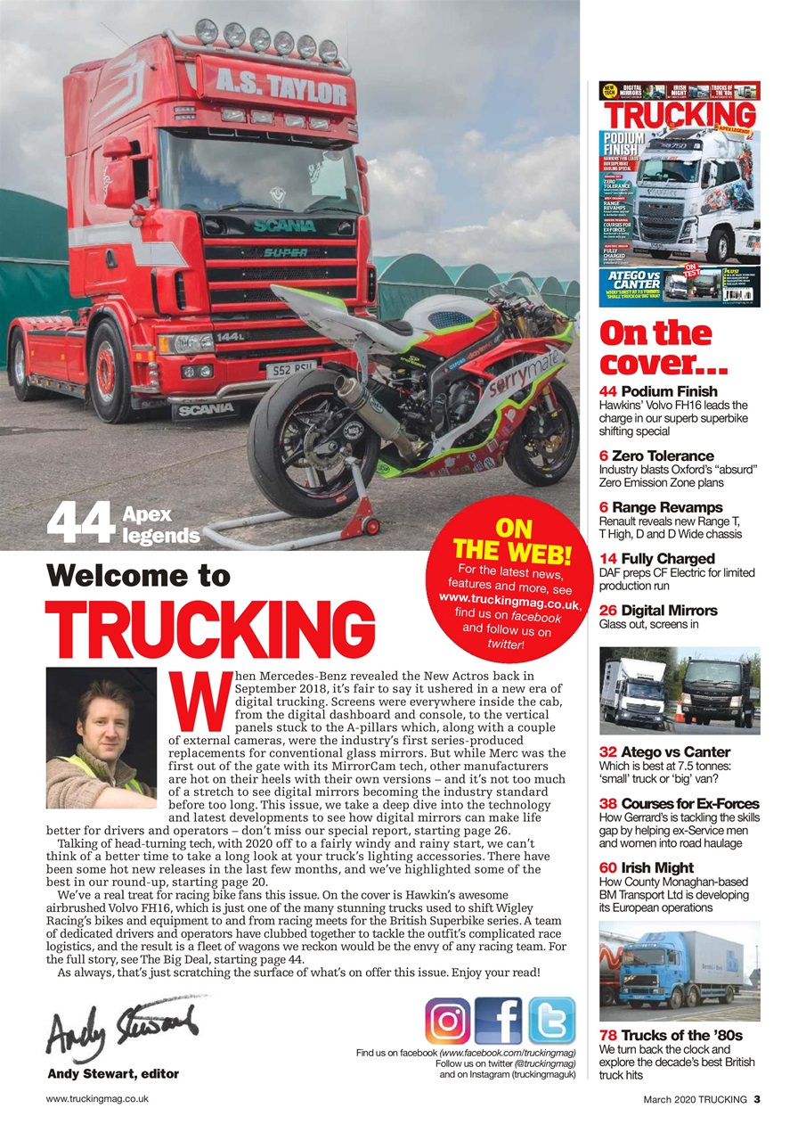 Trucking Magazine - March 2020 Back Issue