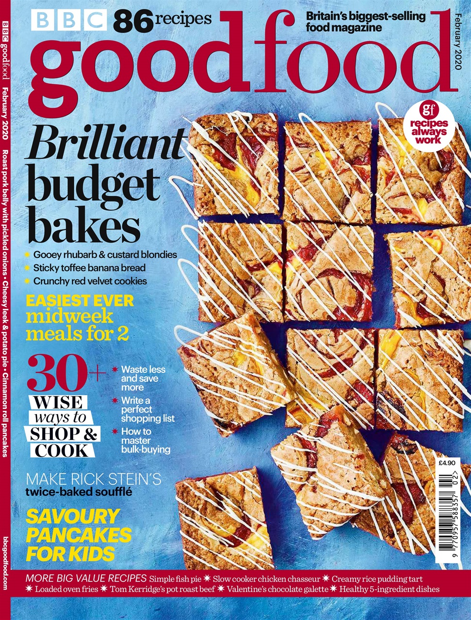 Bbc Good Food Magazine February 2020 Back Issue