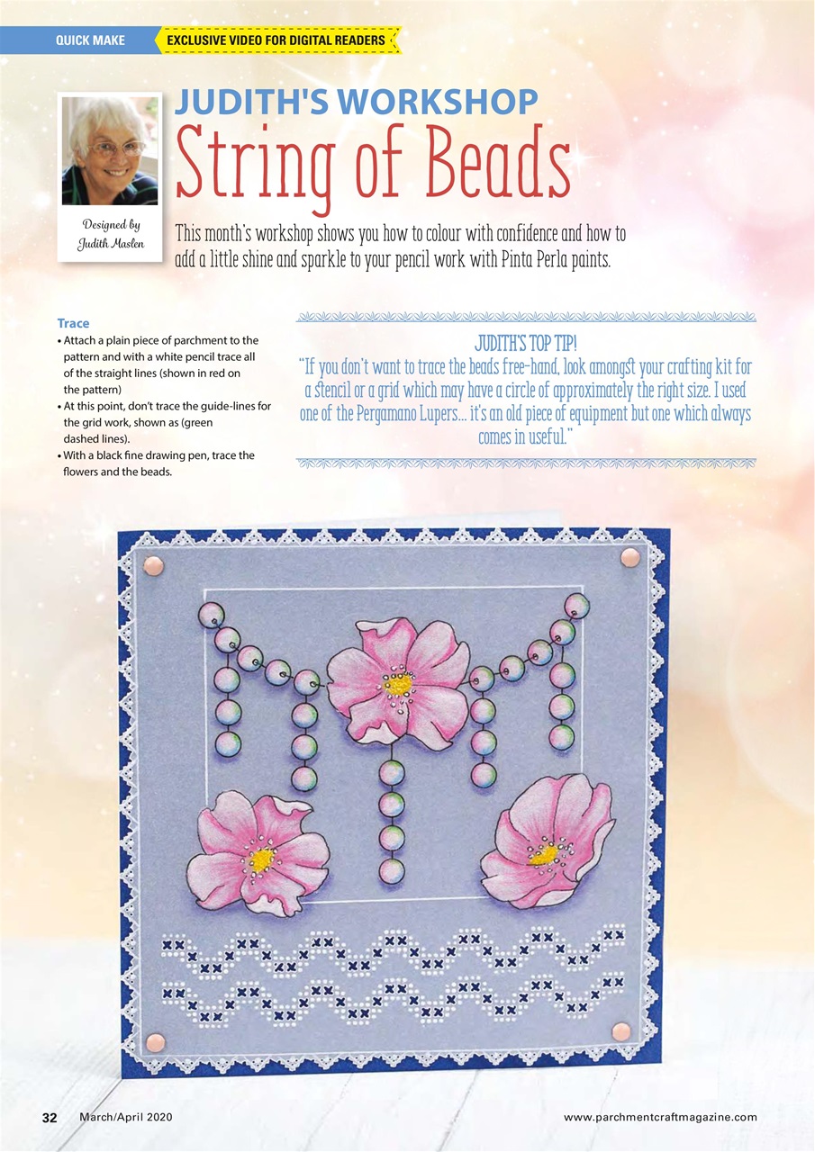 Parchment Craft Magazine - March/April 2020 Back Issue