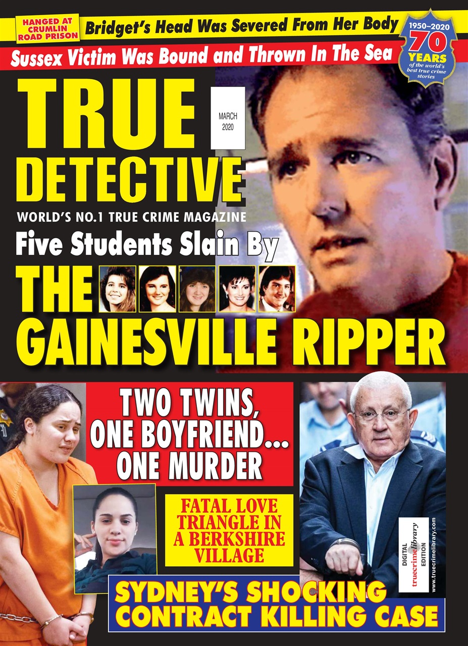True Detective Magazine True Detective March 2020 Subscriptions