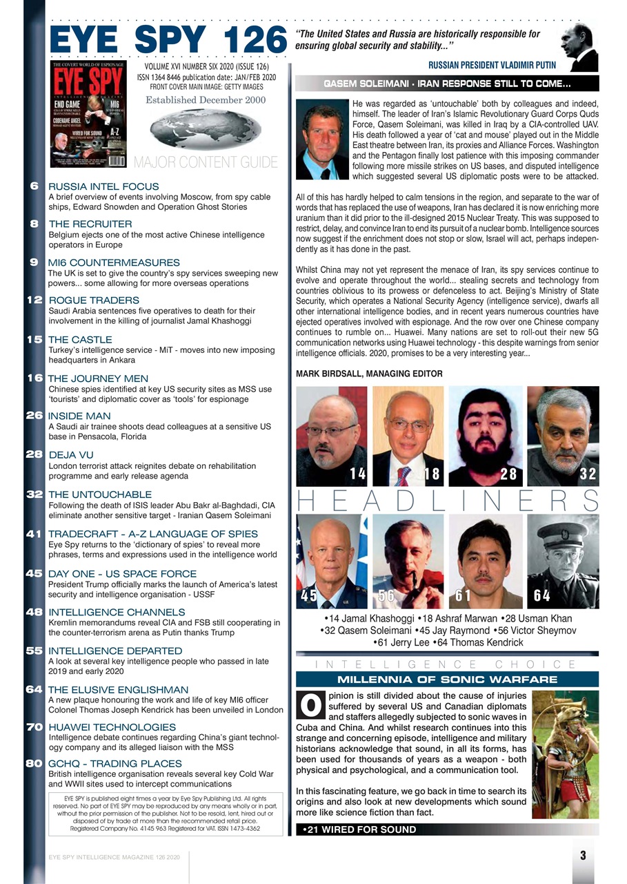 Eye Spy Magazine - Issue 126 Back Issue