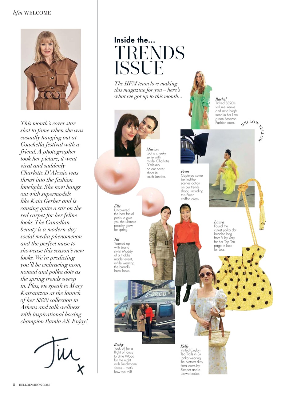 Hello! Fashion Monthly Magazine - March 2020 Back Issue