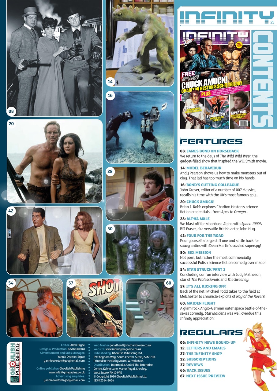 Infinity Magazine - Issue 25 Subscriptions | Pocketmags