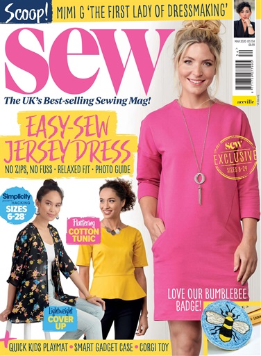 Sew Magazine - Mar-20 Back Issue