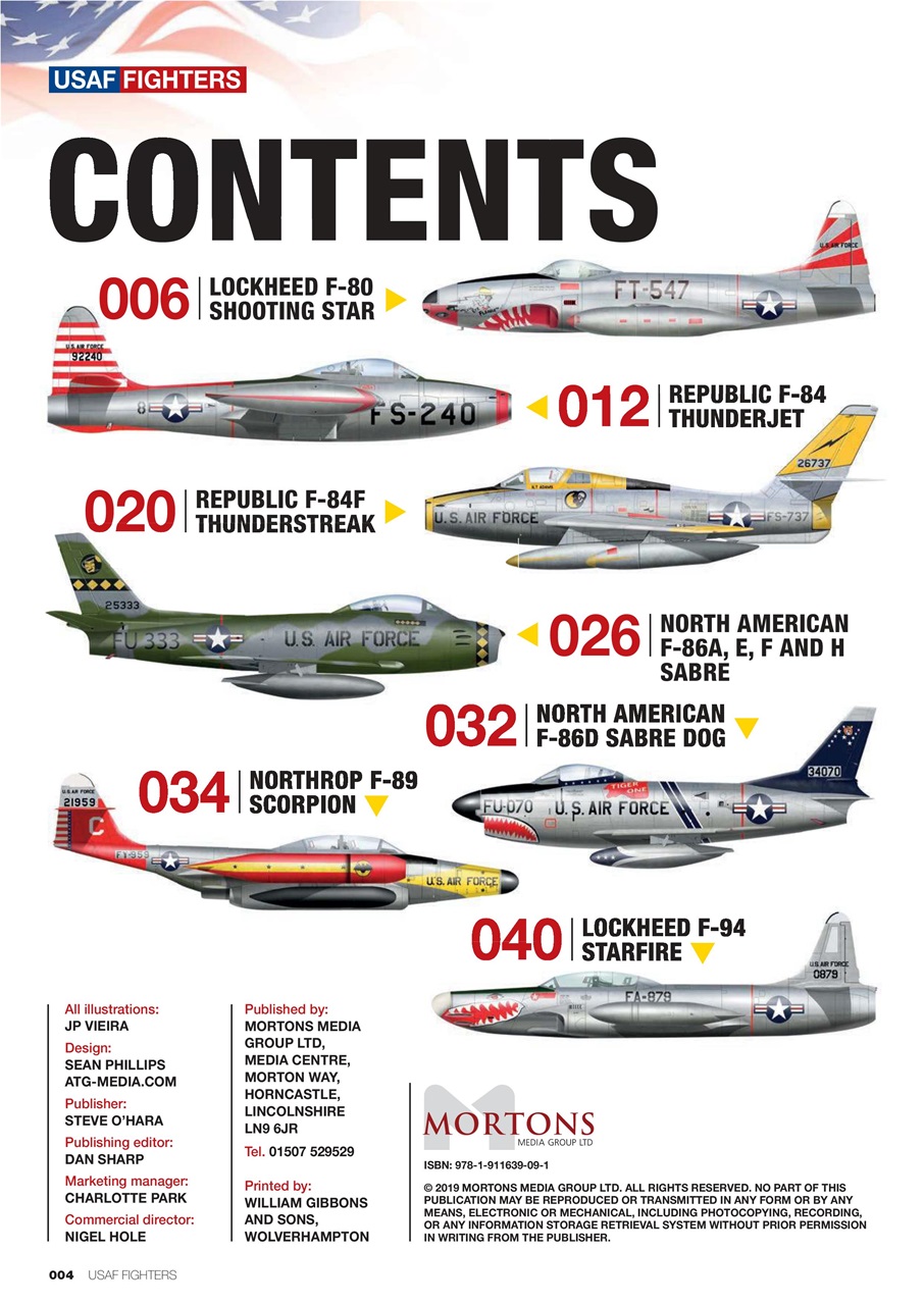 Aviation Classics Magazine - USAF Fighters Back Issue