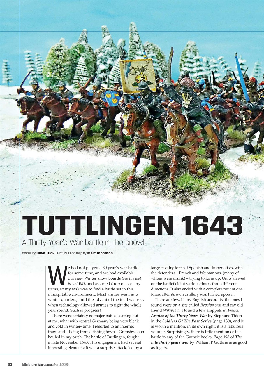 Miniature Wargames Magazine - March 2020 (443) Subscriptions | Pocketmags