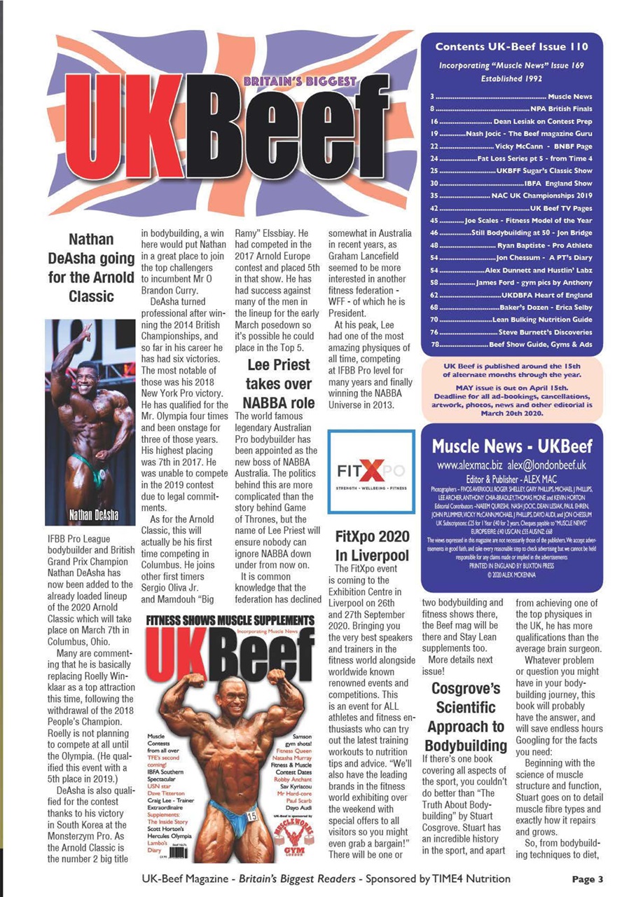 UK Beef Magazine - Issue 110 Back Issue