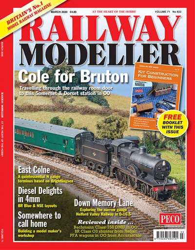 Railway Modeller Magazine - March 2020 Back Issue