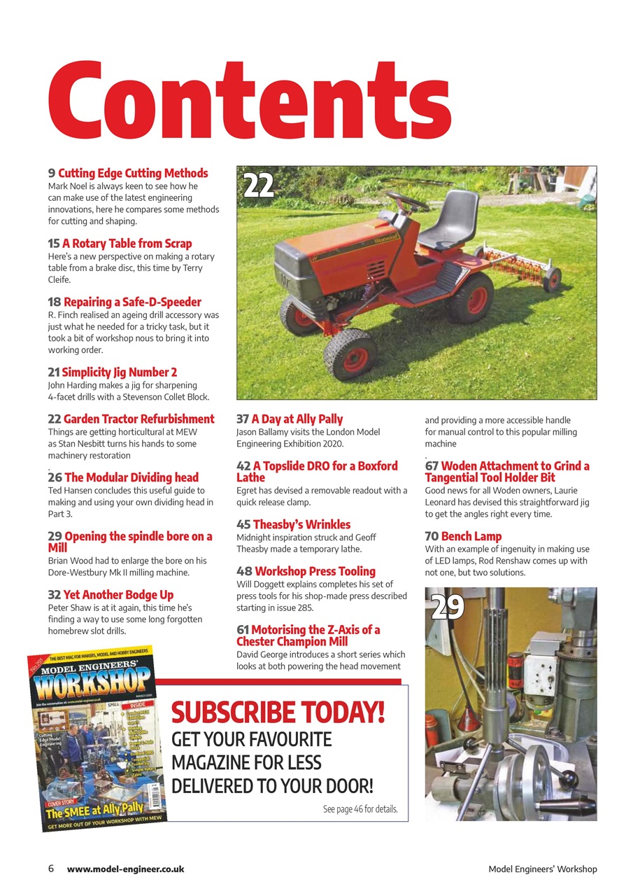 Model Engineers' Workshop Magazine - Mar-20 Back Issue