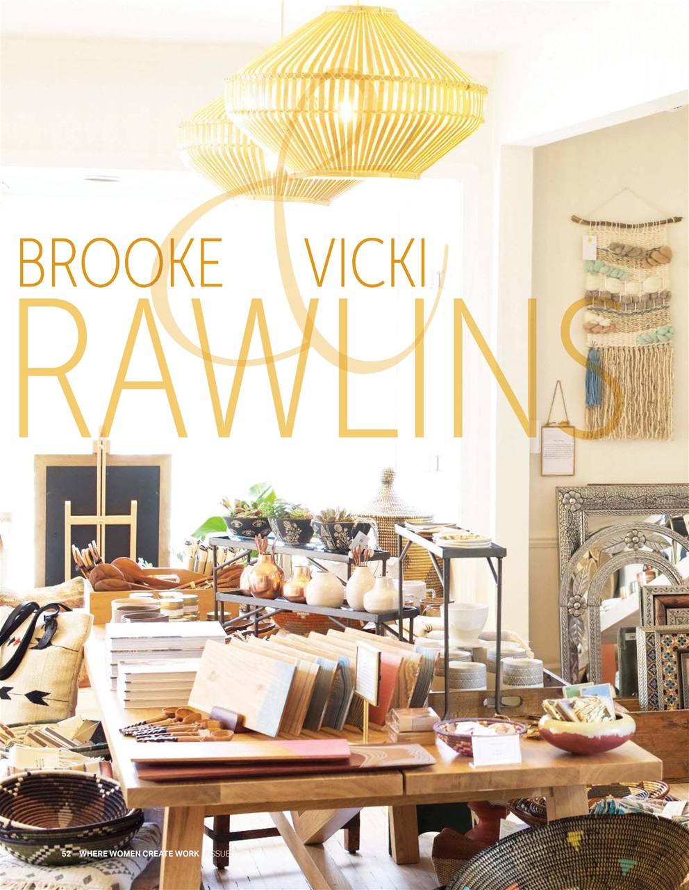 Where Women Create Work Magazine Subscriptions and Spring 2020 Issue