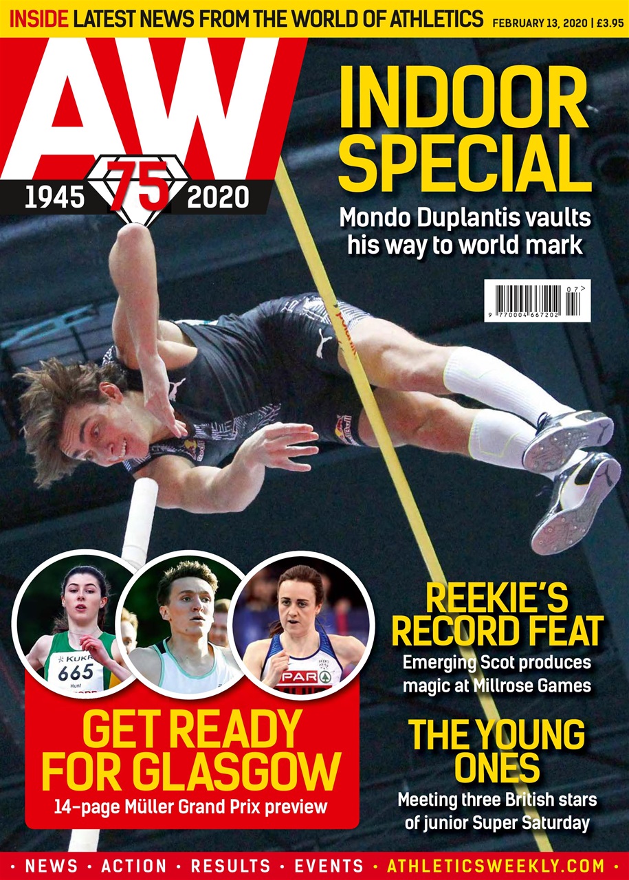 AW – Athletics Weekly Magazine - Feb 13 2020 Back Issue