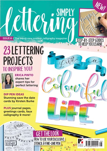 Simply Lettering Magazine - 08 Back Issue