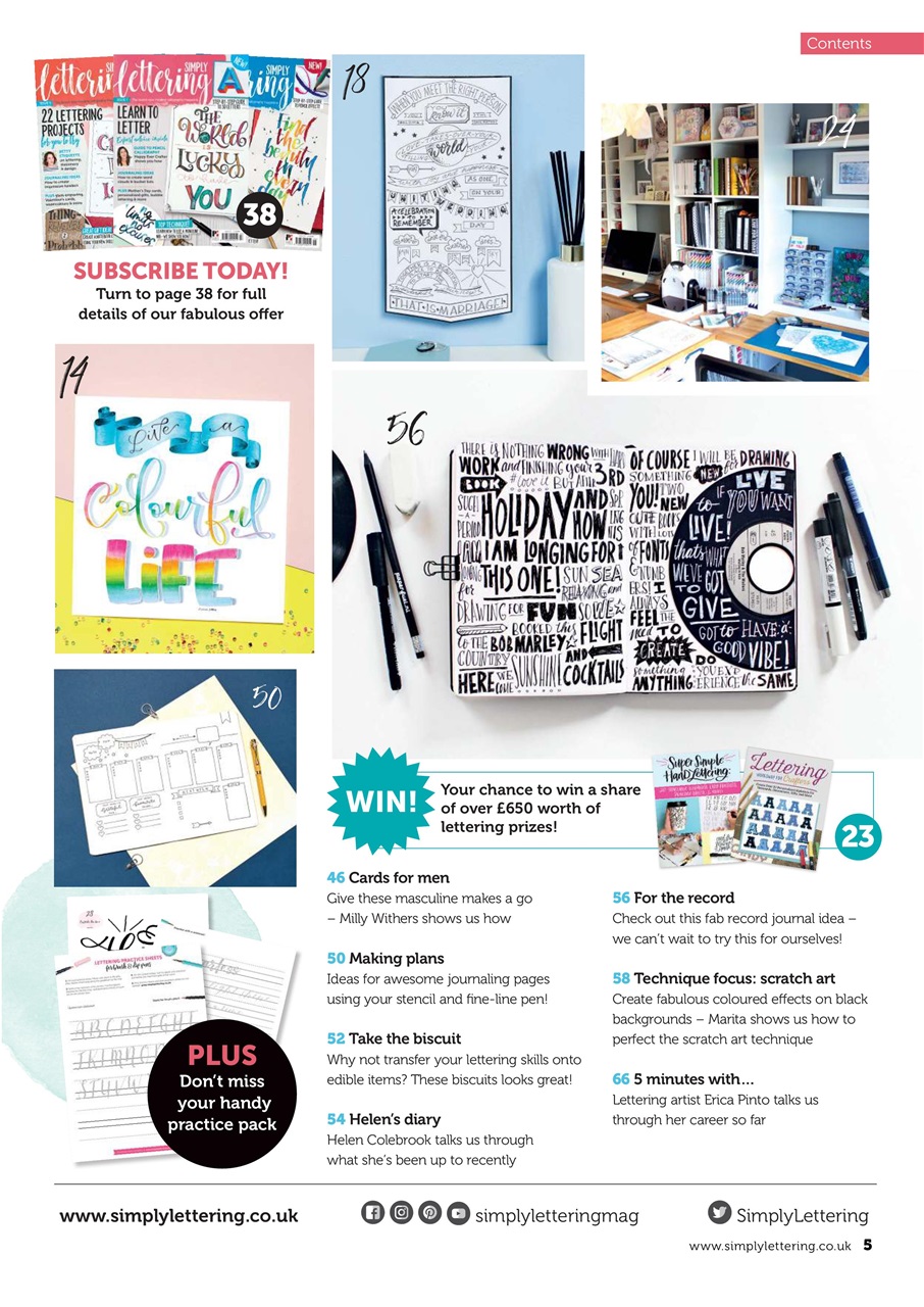 Simply Lettering Magazine - 08 Back Issue