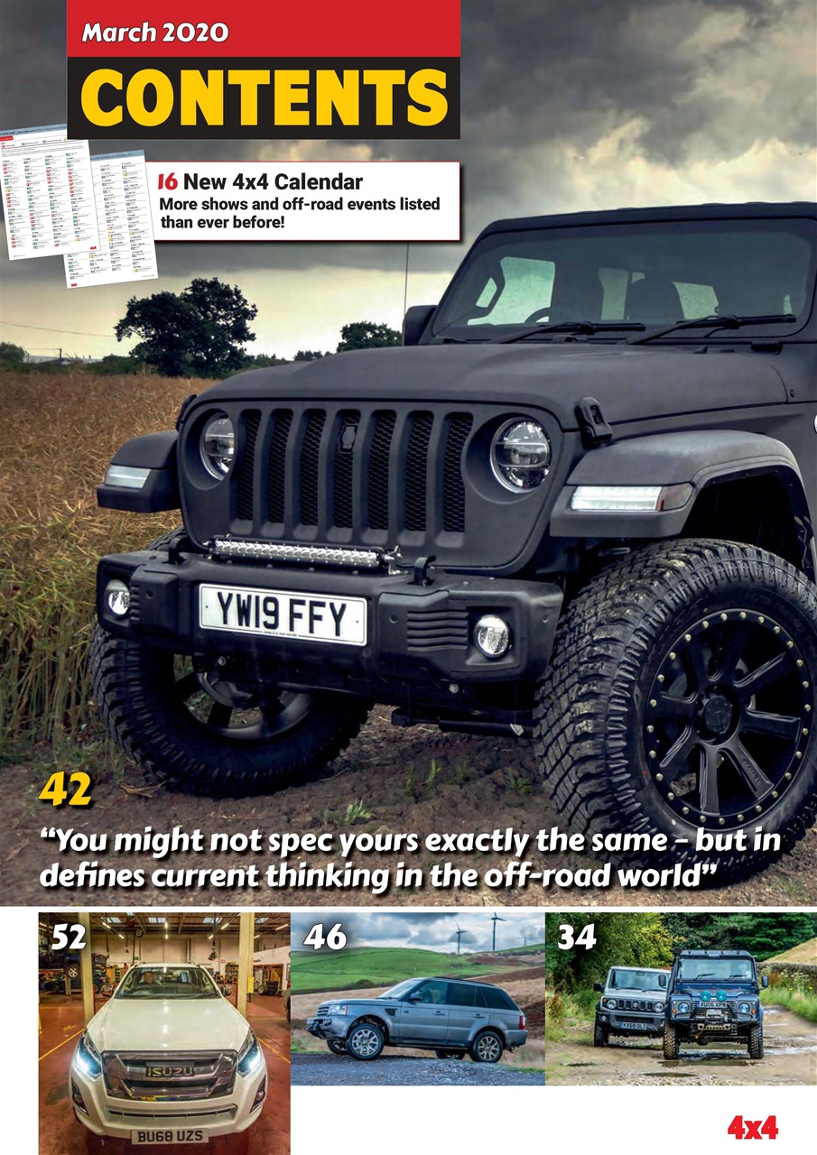 Overlander 4X4 Magazine - March 2020 Back Issue
