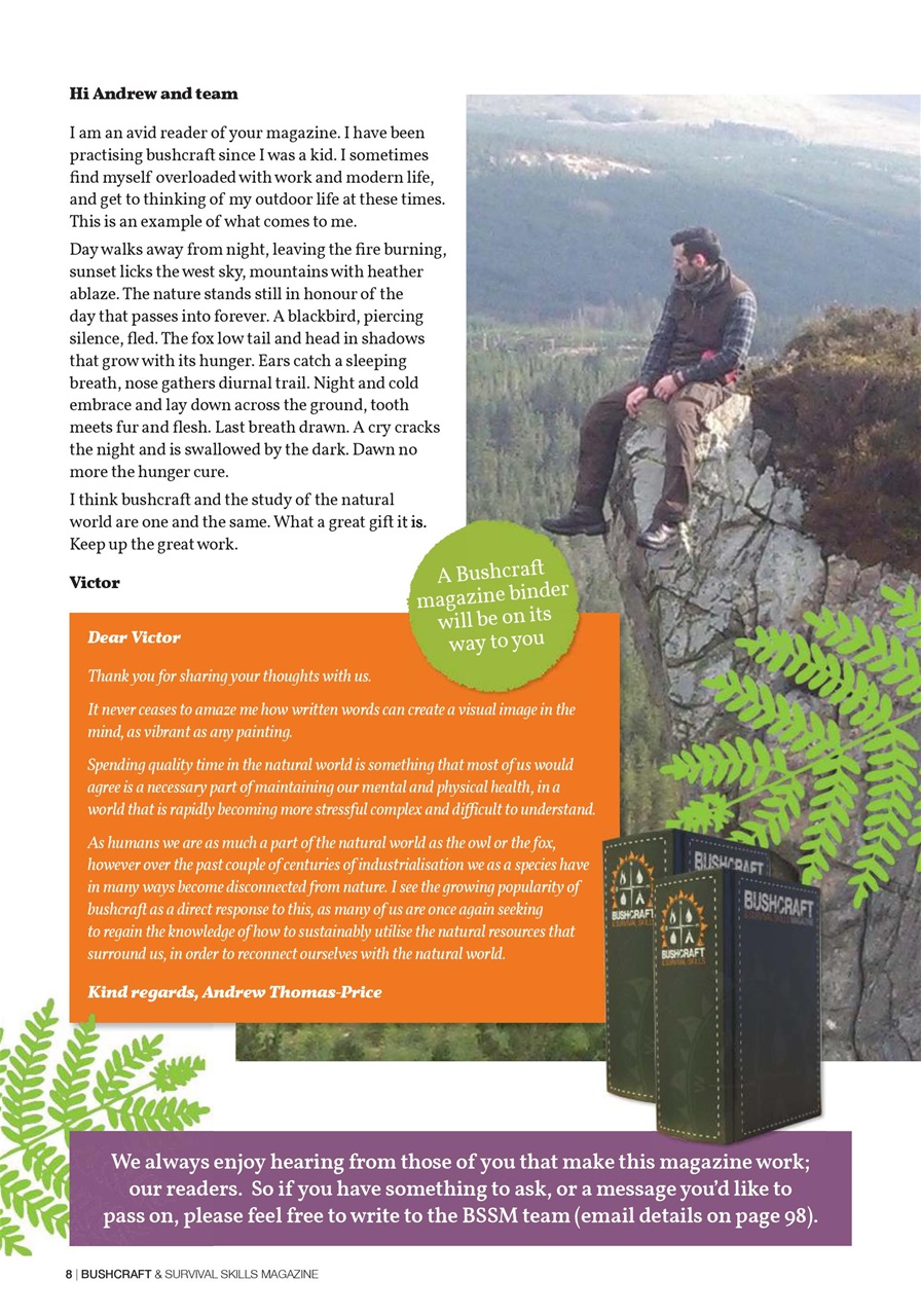 Bushcraft & Survival Skills Magazine - Issue 85 Subscriptions | Pocketmags