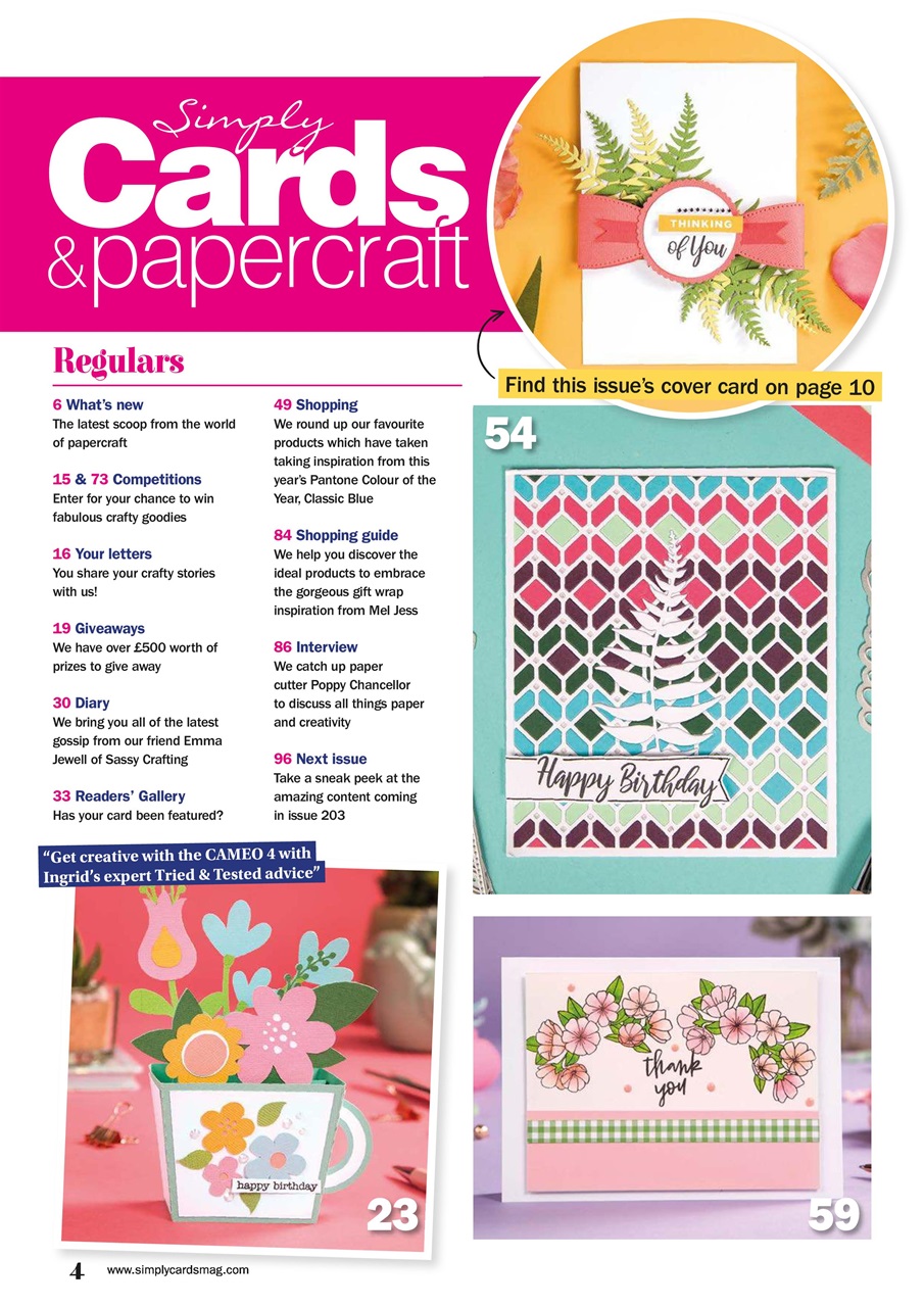Simply Cards & Papercraft Magazine - Issue 202 Subscriptions | Pocketmags