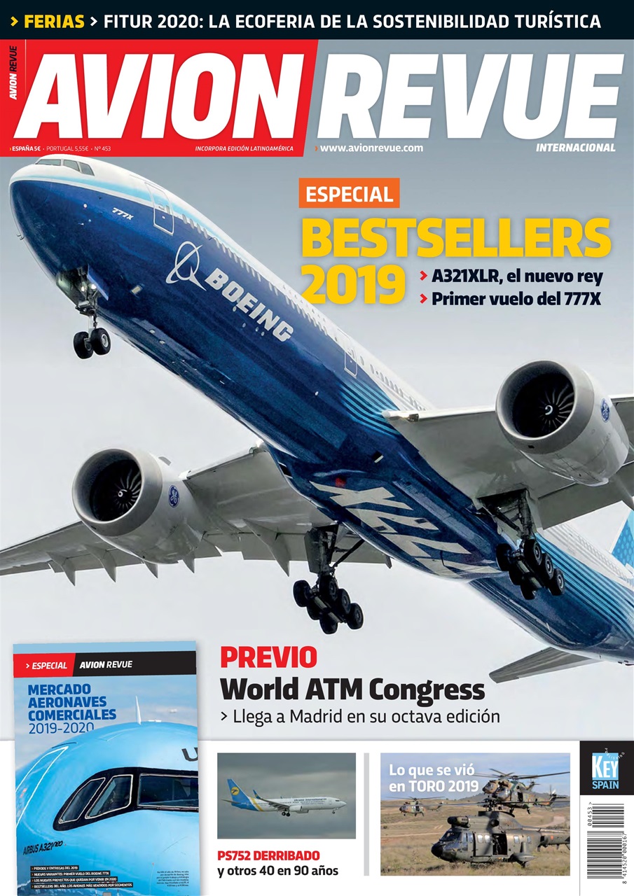 Avion Revue Internacional Magazine - Número 453 Subscriptions | Pocketmags