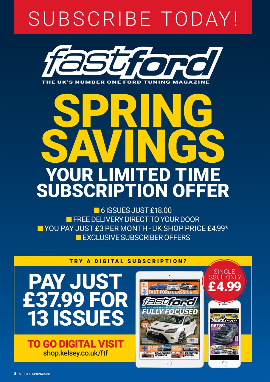 Fast Ford Magazine - Spring 2020 Subscriptions | Pocketmags