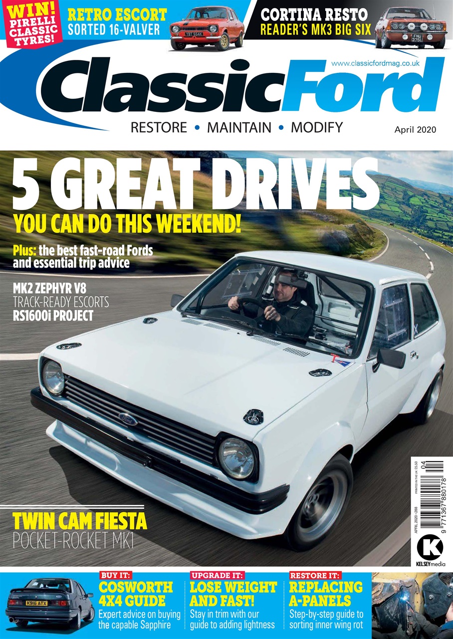 Classic Ford Magazine - April 2020 Back Issue
