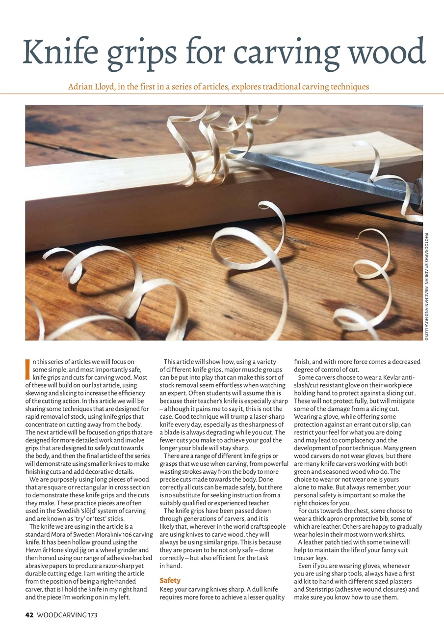 Woodcarving Magazine - MarApr 20 Subscriptions | Pocketmags