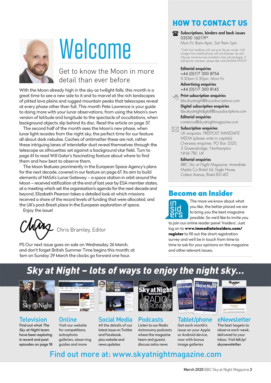 BBC Sky at Night Magazine - March 2020 Back Issue