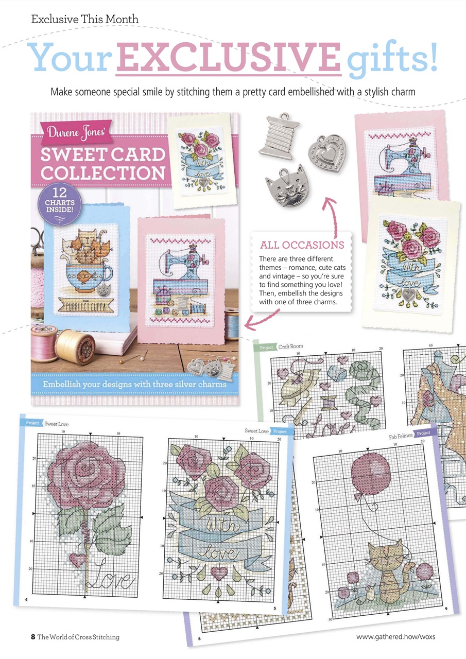 The World of Cross Stitching Magazine - April 2020 Back Issue