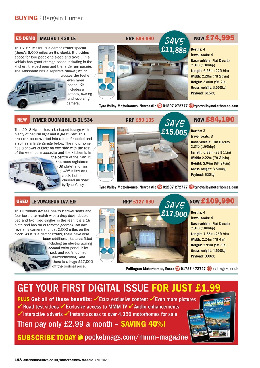 MMM magazine - Stunning Spring - April 2020 Back Issue