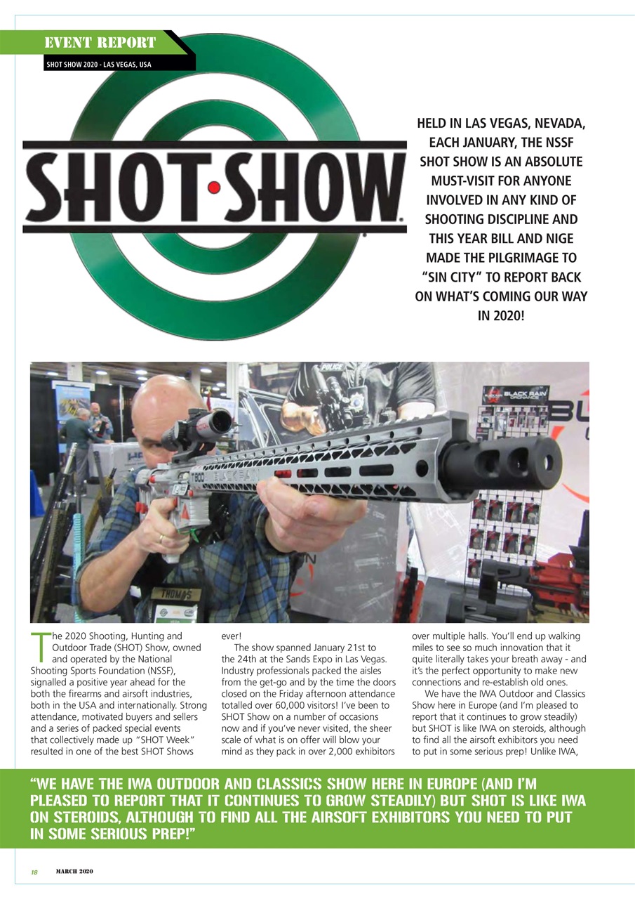 Airsoft Action Magazine - March 2020 Back Issue