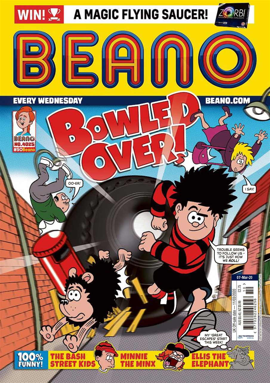 The Beano Magazine - 07/03/2020 Back Issue