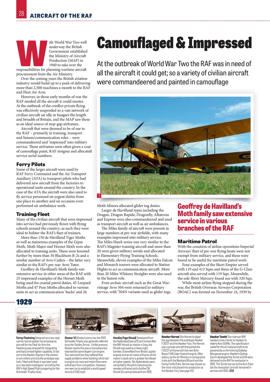 The Armourer Magazine - Aircraft of the RAF Special Issue