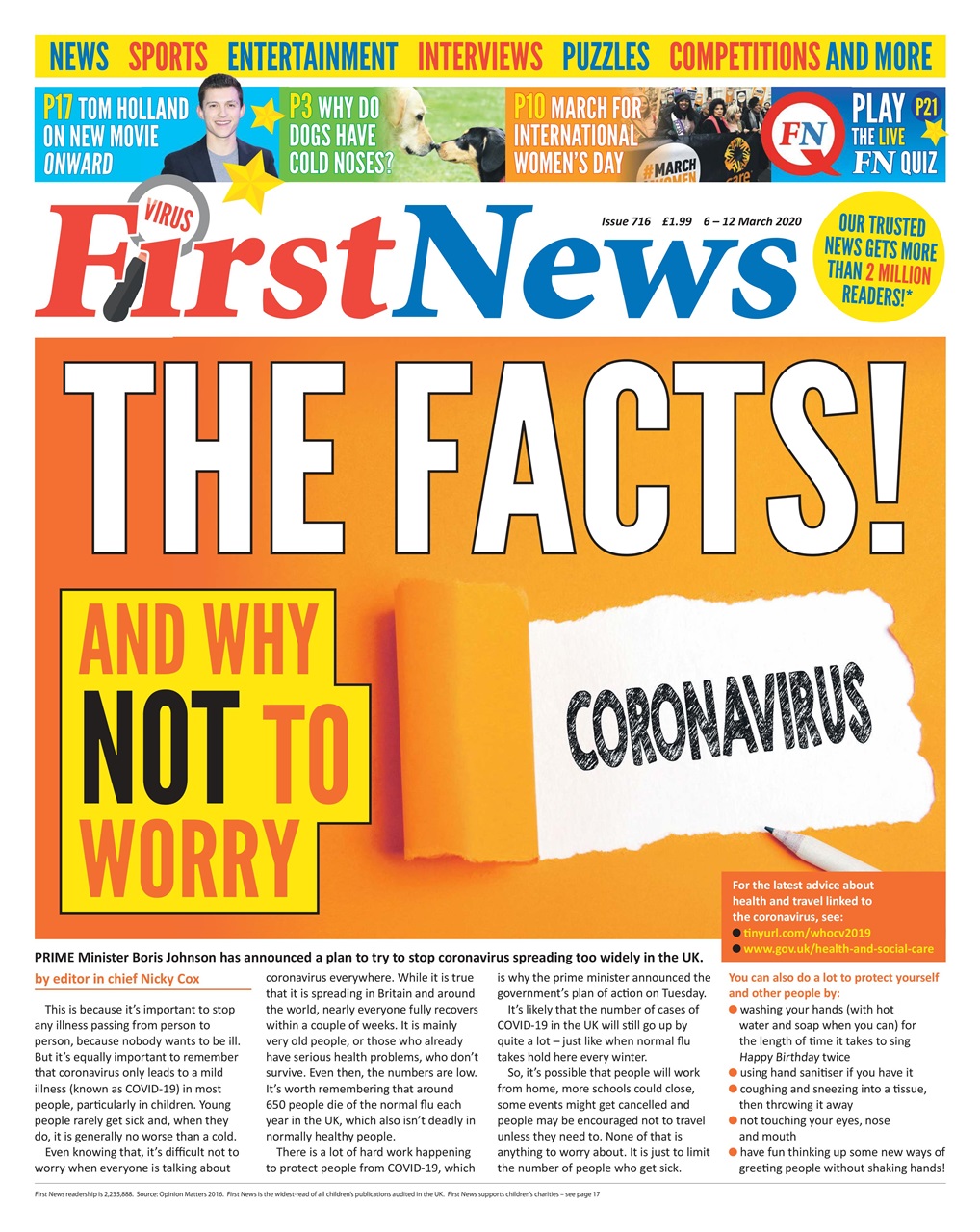 First News Magazine - First News Issue 716 Subscriptions | Pocketmags