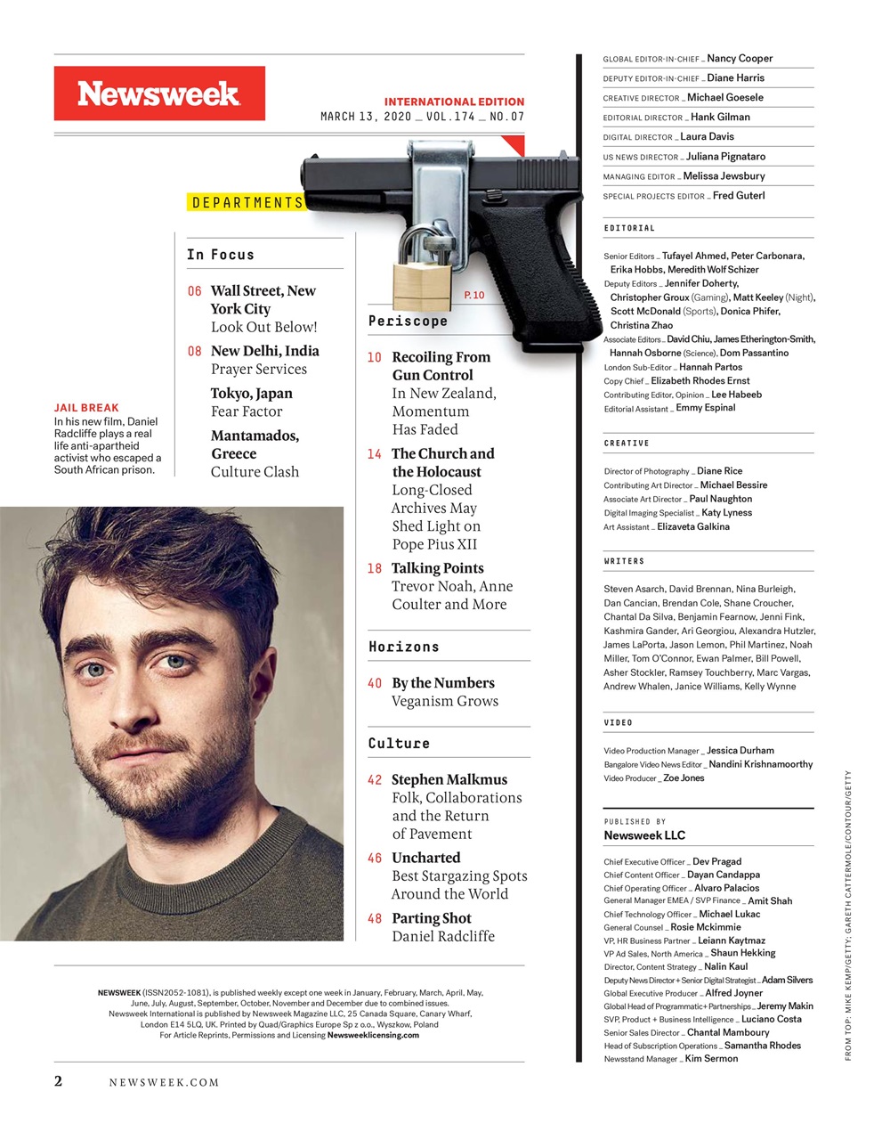 Newsweek International Magazine - 13th Mar 2020 Subscriptions | Pocketmags