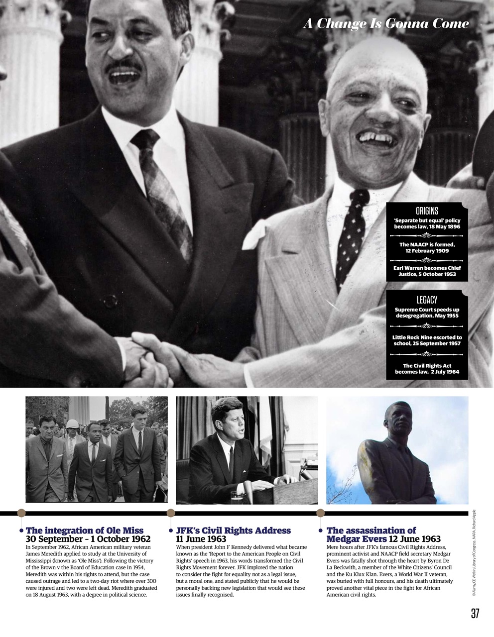 The History Anthology Magazine - Civil Rights Movement Subscriptions ...